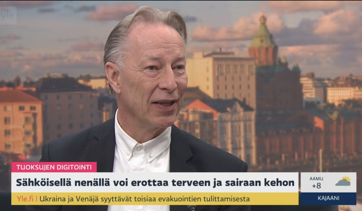 Smellodi on Finnish television - smellodi.eu